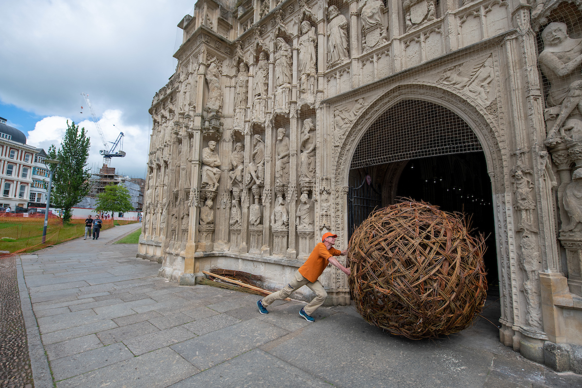 New sculptures at Exeter Cathedral reflect hope, resilience and new ...