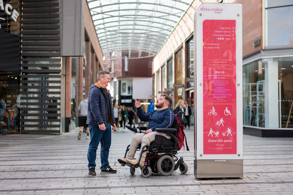 Disabled people help city centre shops to welcome more customers ...